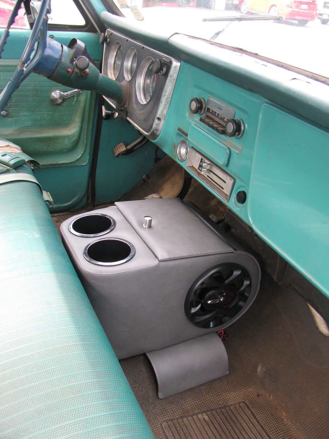 Truck Console Universal Fit, Bench Seats - Classic Consoles