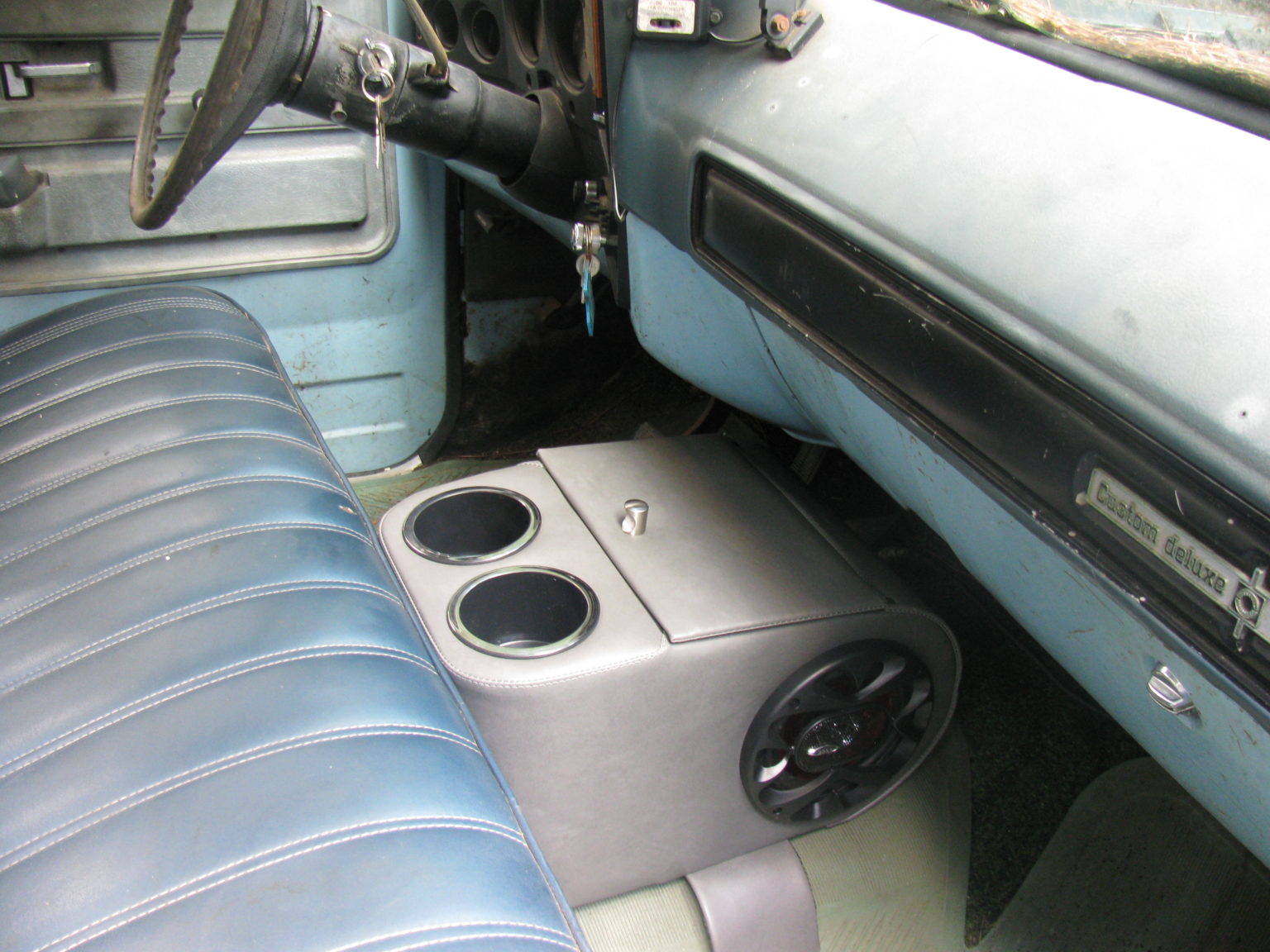 Truck Console Universal Fit, Bench Seats - Classic Consoles
