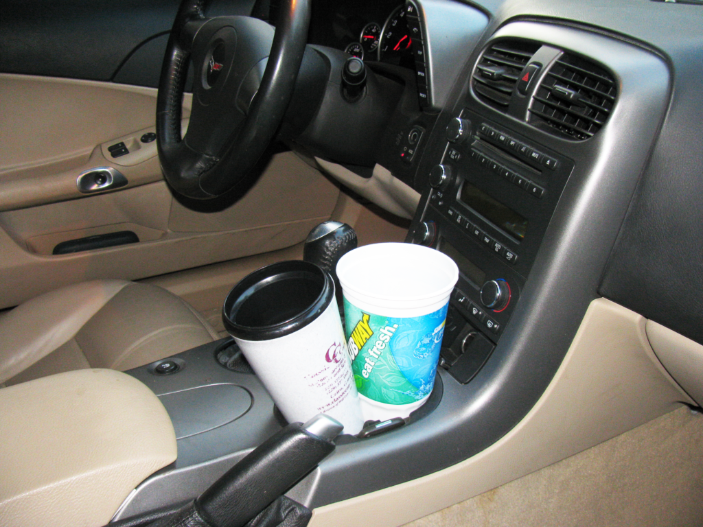2005-2013 Chevy Corvette Double Drink holder - Classic Consoles