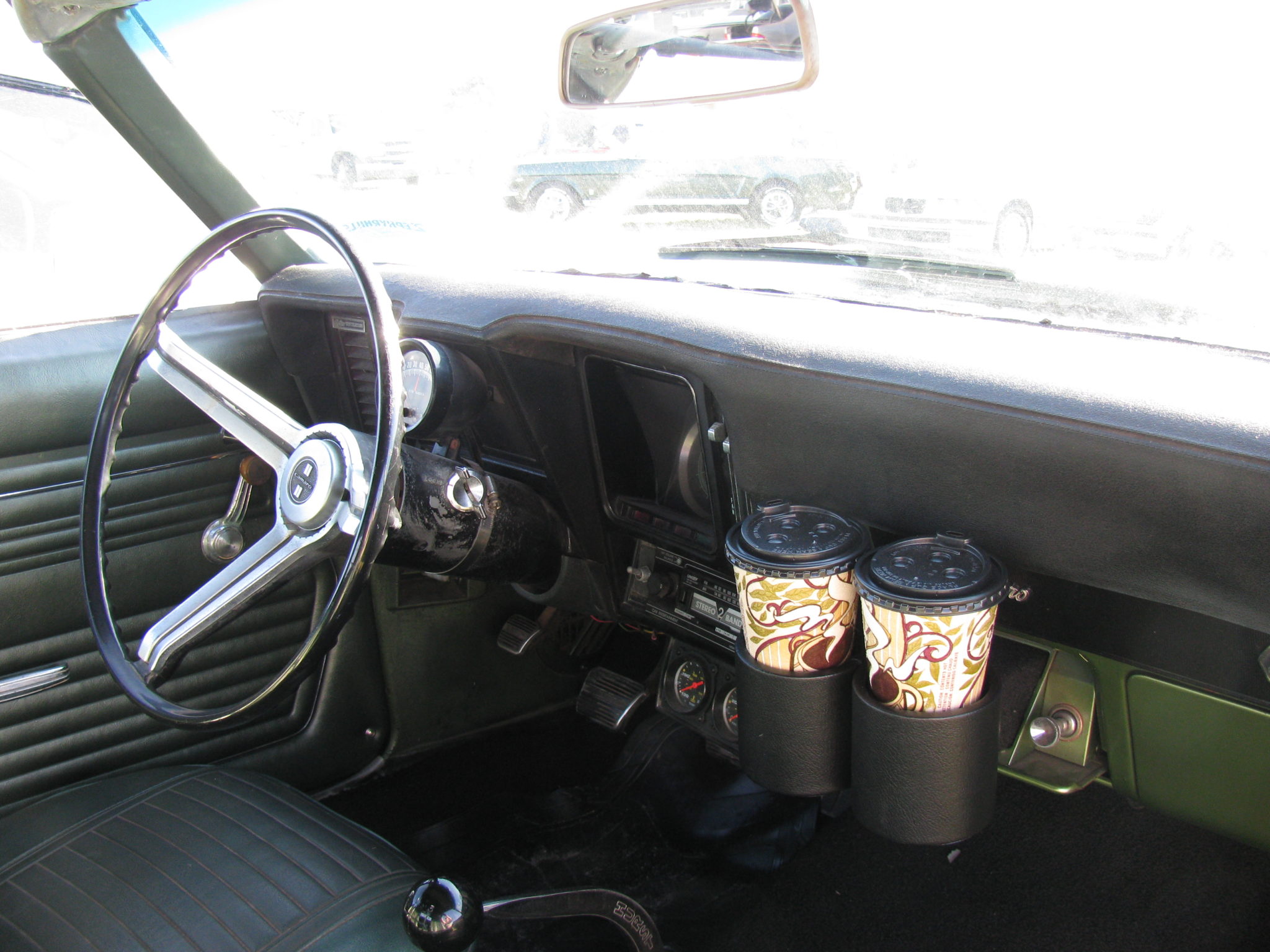 Chevrolet Camaro Plug-N-Chug Dual Drink Holder - Classic Consoles